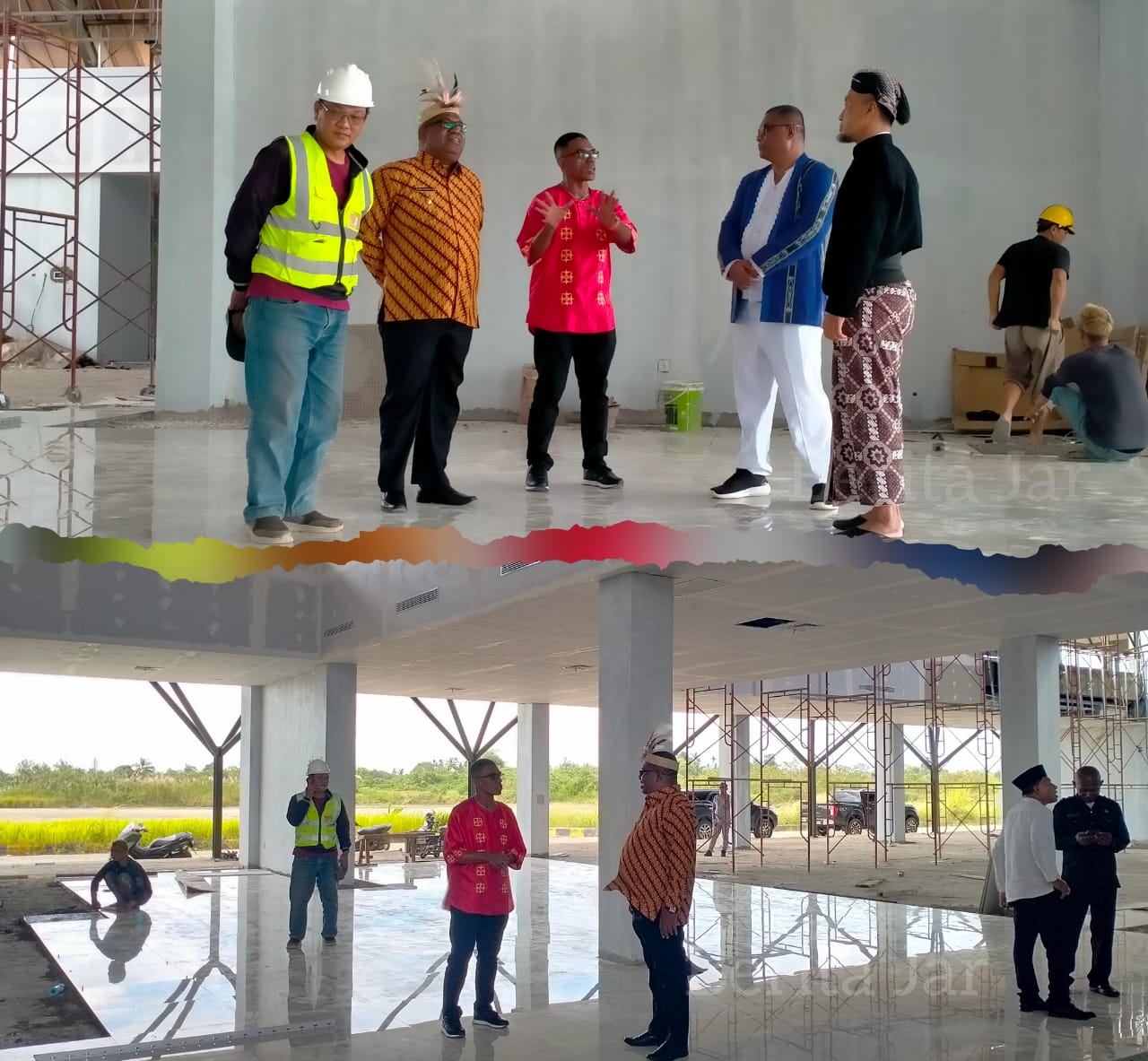 Wabup Aru Tinjau Pembangunan Bandara Dobo, Progres Capai 63,16 Persen ...